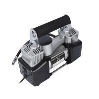 China Portable Tire Pump DC 12 Volt Metal Tire Inflator Car Air Compressor For Truck With Cloth Bag for sale