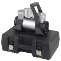 China Car Tire Inflator Dc 12v  Metal Pressure Auto Air Compressor With Plastic Box for sale