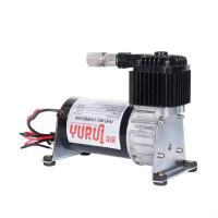 China Dc 12v  Air Ride Suspension Compressor Chrome And Black For Truck for sale