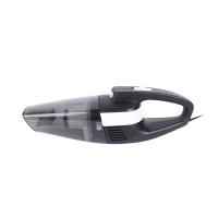 China DC12V Handheld Car Vacuum Cleaner With Cigarette Lighter LED Lamp Plastic Black for sale
