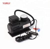 China Dc12v Car Portable Mini ABS Air Compressors For Tyre Infation With Cigarette Plug for sale