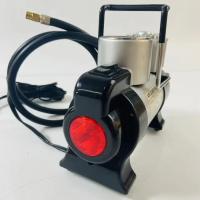 China Metal Portable Car Tire Air Compressor With Lamp And Handle For Tires Inflation for sale