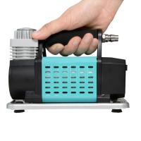 China DC12V Metal Portable Car Air Compressor With Metal Pressure Gauge for sale