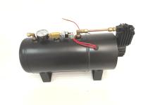 China Durable 2-In-1  Air Lift Suspension Compressor Car Air Source Kits With 1.0 Gallon Air Tank for sale