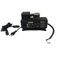 China AC110-230V/DC12V Changeable Current Car Tire Air Compressor with nozzle for sale