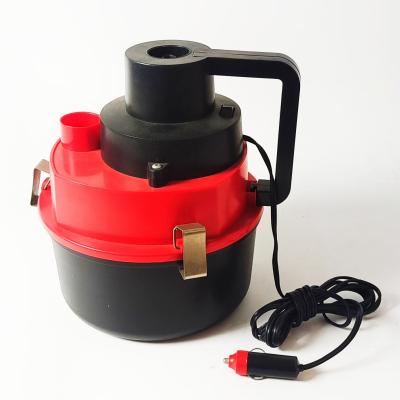 China Customized Mini Portable Handheld Car Vacuum Cleaner With 4 Nozzles DC12v for sale