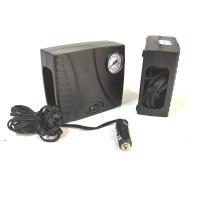 China Plastic DC12v Strong Power Car Air Compressor With Digital Gauge for sale