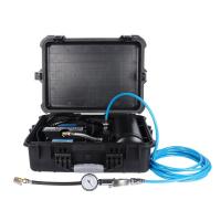 China Heavy Duty Double Cylinder Car Air Compressor For Car Tire Inflation With Plastic Box for sale