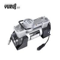China DC12V Portable Metal Car  Air Compressor With Plastic Box Compressor Kit for sale