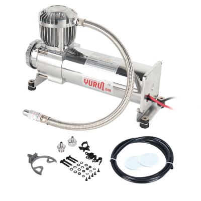 China Heavy Duty Air Suspension Compressor Chrome Off-road Car Air Compressor for sale