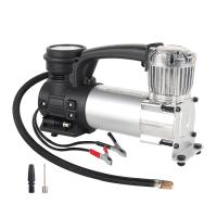 China Metal Single Cylinder For Off Road Truck 4x4 High Pressure Silver Air Compressor Car Tire Inflators for sale