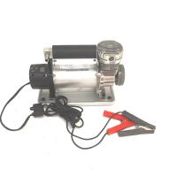 China Metal Car Air Compressor Crocodile Clip Single Cylinder Digital Display Car Inflation Air Pump for sale