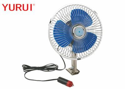 China Metal Silver Blue Car Cooling Fan Electric 2 Speed Switch For Trucks for sale