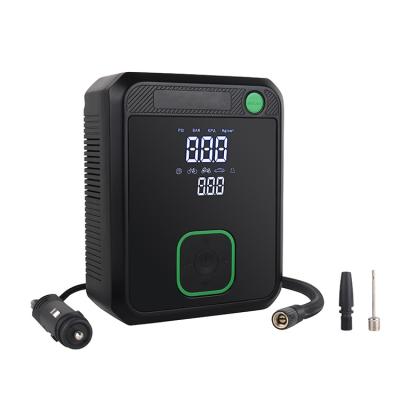 China Portable Electric Digital Display Car Air Pump With Deflating Function for sale