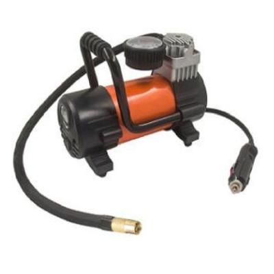 China Orange 12 Volts Car Portable Air Compressor 150w Ce Rohs Certification for sale