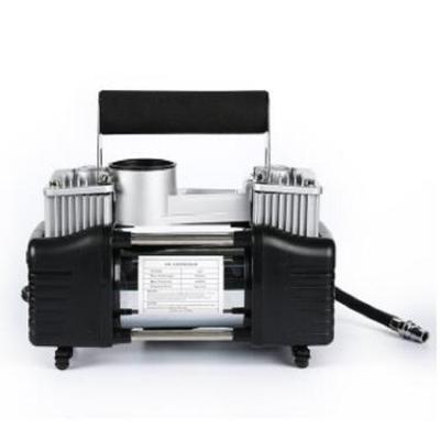 China Double Cylinder Vehicle Air Compressors YF662B 180w 150psi In Silver Color for sale