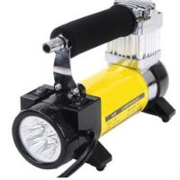 China Yellow High Volume 12v Shock Air Compressor Three In One Shock Air Compressor for sale