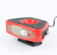 China ABS Dc12v Portable PTC Ceramic Car Fan Heaters With LED Light for sale