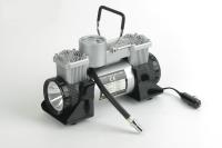 China 12v 180w 150psi Portable Car Air Conpressor  Metal Tyre Pump With Light for sale