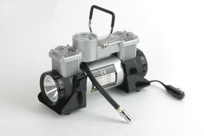 China 12v 180w 150psi Portable Car Air Conpressor  Metal Tyre Pump With Light for sale