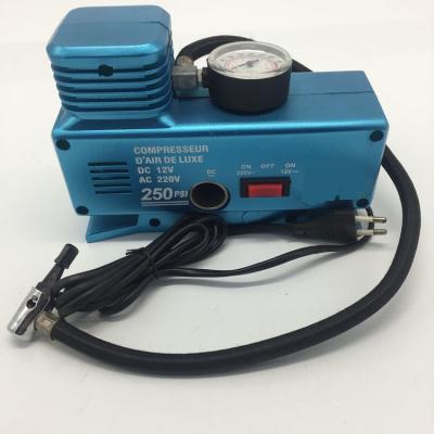 China Ac110v - 230v Dc12v Vehicle Air Compressors 250psi With Plastic Material for sale