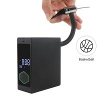 China 17L/min Flow Digital Display Air Pump Portable Electric Tire Inflator Battery Powered for sale