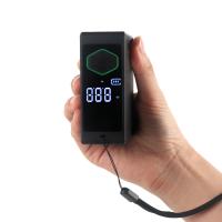 China 17L/min Flow Digital Display Air Pump Portable Electric Tire Inflator Battery Powered for sale