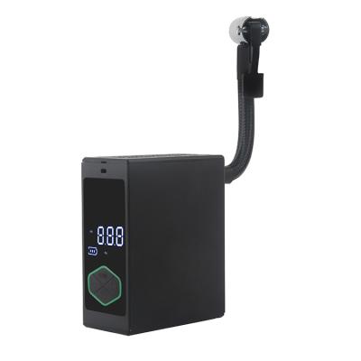 China Motorbike / E-bike Suitable 150psi Portable Electric Tire Air Pump Digital Display 1000mAh Battery for sale