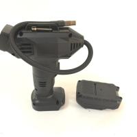 China Rechargeable Cordless Electric Portable Tire Air Pump With Digital Gauge for sale