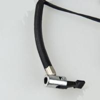 China White Mini Air Pump With 45cm Hose , Hand Held Heavy Duty Car Air Compressor for sale