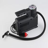 China Dc12v Plastic Vehicle Air Compressors , Black Shock Portable Air Pump Yf632 for sale