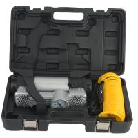 China LED Light Heavy Duty Vehicle Portable Air Compressors DC12v With Tool Box for sale