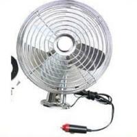 China Durable Car Cooling Fan Silver Handheld Cooling Fan With On - Off Switch for sale