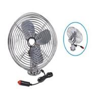 China Durable Car Cooling Fan Silver Handheld Cooling Fan With On - Off Switch for sale