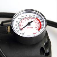 China Hand High Pressure Metal Air Compressor 1 Year Warranty With Watch 12v 140 Psi for sale
