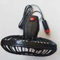 China Mini 4 Inch Car Cooling Fan Plastic Oscillating Cup Mounting With Two Switch for sale