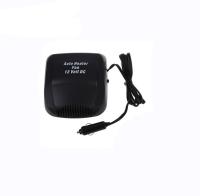 China Oem 12v Portable Auto Heater Black Color , Plastic Electric Fan Heater for sale