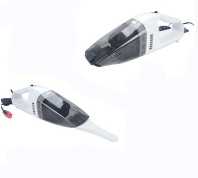 China White Black Handheld Car Vacuum Cleaner 0.8kgs With Washable Filter 12v Dc for sale