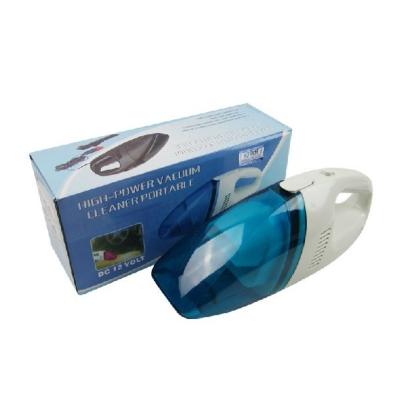 China Bule White Handheld Portable Vacuum Cleaner 12v Dc With One Year Warranty for sale