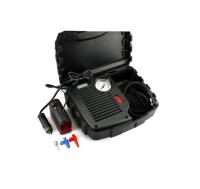 China Black High Power Car Air Compressor With Plastic Box One Year Warranty for sale