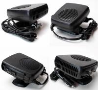 China Portable Car Fan Heater 150W DC 12V MINI Fan Heater PTC Heating With Fan And Heater Function for sale