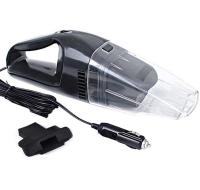 China 12v DC Black Portable Handheld Car Vacuum Cleaner With CE Certification for sale