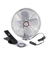 China 12v / 24v Car Cooling Fan With On - Off Switch Full Safety Metal Guard for sale