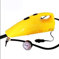 China 2-In-1 Portable ABS Car Vacuum Cleaner And Car Tire Inflation Compressor for sale