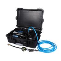 China Portable 12 Volt Air Compressor with 62A Motor and 4.5 CFM at 30 PSI for Heavy-Duty Tire Inflation for sale