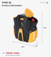 China 12V Mini Portable Car Tire Air Compressor with LED Light and 5-Minute Inflation for Emergency Use for sale