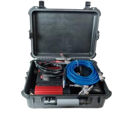 China Heavy Duty Car air Compressor 150PSI 4WD Car Tyre Deflator Tire Inflator 12V 4x4 for sale