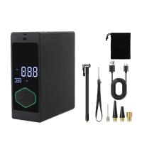 China Ultra-Compact 150 PSI Mini Air Compressor with 17LPM Airflow and 4 Nozzle Adaptors for High-Performance Inflation for sale