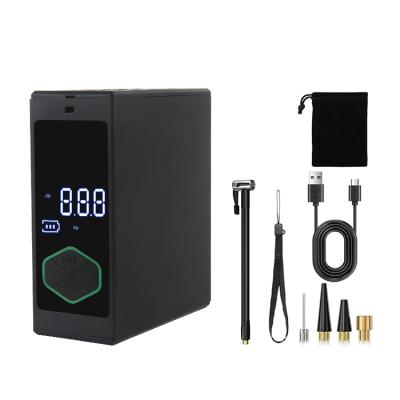China Ultra-Compact 150 PSI Mini Air Compressor with 17LPM Airflow and 4 Nozzle Adaptors for High-Performance Inflation for sale