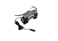 China Double Cylinder Portable Air Compressor With Handle And Plastic Box for sale